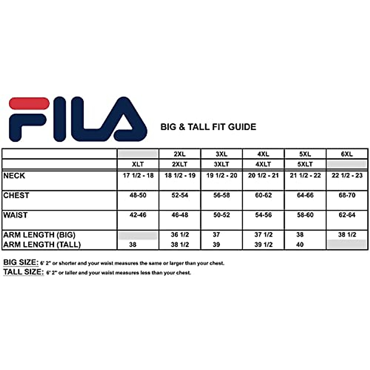 Fila Big and Tall Hoodie for Men – Fleece Men’s Hoodie, Sweatshirt for Men Black/Heather Grey