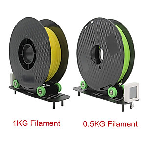 Zeberoxyz 3D Printer Filament Holder Dry Storage Box moisture-proof Sealed Universal Adjustable Filament Mount Rack Bracket for PLA/ABS/Nylon/Wood/TPU 3D Printing Materials (Dry Storage Box)