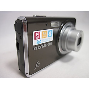 Olympus FE-4020 Digital Camera Gray, 14MP, 4X Wide