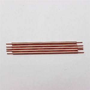 XIAOBAWAN Welder Repair Rod Repair Rod 5pcs Diameter 3mm Length 100mm Point 1. 8mm Spot welding electrode for Pulse Spot Welder Welding Soldering Machine Battery Packs
