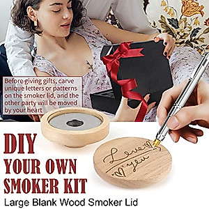 2023 New Cocktail Smoker Kit,Whiskey Bourbon Drink Smoker Kit with Torch (No Butane),6 Wood Chips Flavors Old Fashioned Smoker Kit Gift for Men,Husband,Father