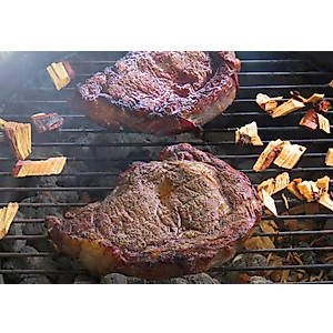 Camerons Products Wood Smoker Chips, 6 Pack ~ 2 lb. Bag, 260 cu. in. - Apple, Alder, Hickory, Cherry, Bourbon Soaked Oak, Pecan - 100% Natural, Fine Wood Smoking and Barbecue Chips