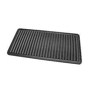 WeatherTech BootTray for Entryway - Durable Mat for Boots, Shoes, Traps Water and Dirt (16"x36") - Black