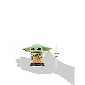 Funko Pop! Star Wars: The Mandalorian - The Child with Necklace Vinyl Figure, Fall Convention Exclusive Action Figure