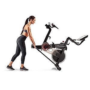 ProForm Studio Bike Pro 10 with 3 lb. Dumbbell Set and 30-Day iFIT Family Membership,Black