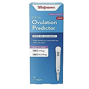 Walgreens Ovulation Predictor 7 Test Count 99% Accurate
