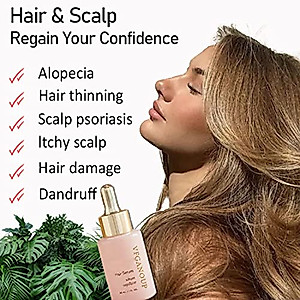 CPO Fᴏlliᴄle Nᴏᴜrishing HairGrᴏᴡth Serᴜm, Hair Growth Oil, Hair Serum for Thicker, The Hair Revival Serum, Hair Loss & Hair Thinning Serum, Hair Growth Serum for Men Women, 30ml