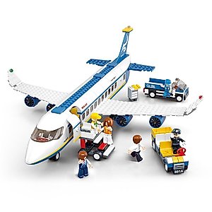 Sluban Aviation Blocks Plane Bricks Toy-Airbus (M38-B0366), 463 pieces