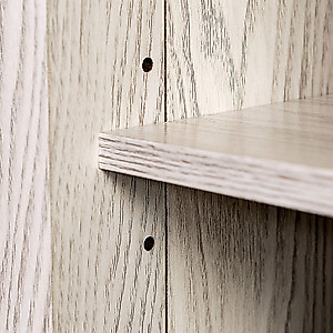 Home Accent Furnishings Lucas 58 Inch Fireplace Television Stand in White Wash