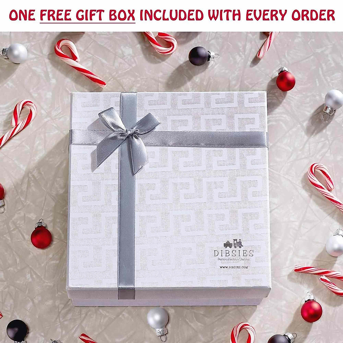 Personalized Baby's 1st Christmas Snowman Ornament (Baby and Reindeer)