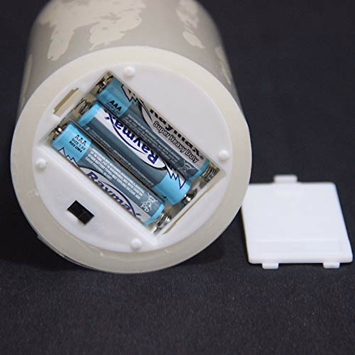 SSYUNO-Home & Garden Flameless Candles, Battery Operated LED Pillar Candles with Remote Control, Waterproof Flickering Pillar Candles for Indoor Outdoor, Set of 5