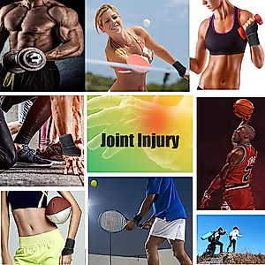 2 pcs Wrist Support Brace, Adjustable Wrist Brace Strap for Fitness, Weightlifting, Tendonitis, Carpal Tunnel Arthritis, Joint Pain Relief, Wrist Tendonitis (Black)