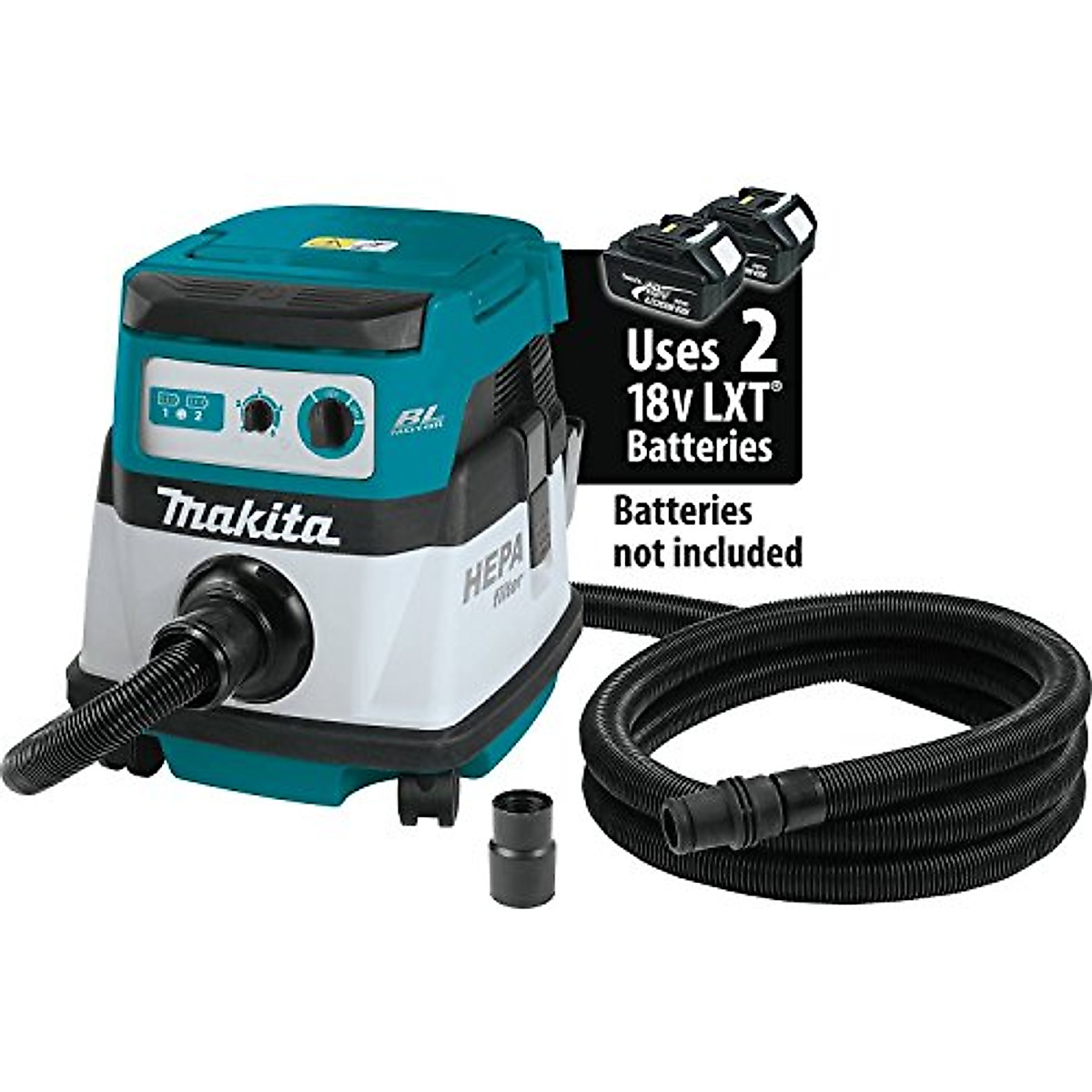 Makita XCV07PTX 18V x2 LXT BL 2.1 gallon Hepa Dust Extractor Kit