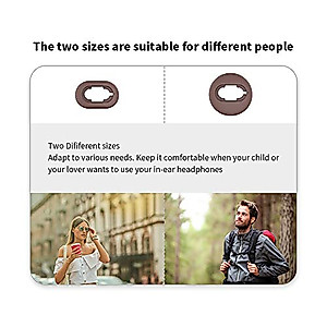 Woocon [8 Pairs] for Galaxy Buds Live Ear Tips Anti-Slip/Dust Silicone Ear Tips Ear Cushion Ear Gel Accessories Compatible with Samsung Galaxy Buds Live - S/L (Rose Gold)