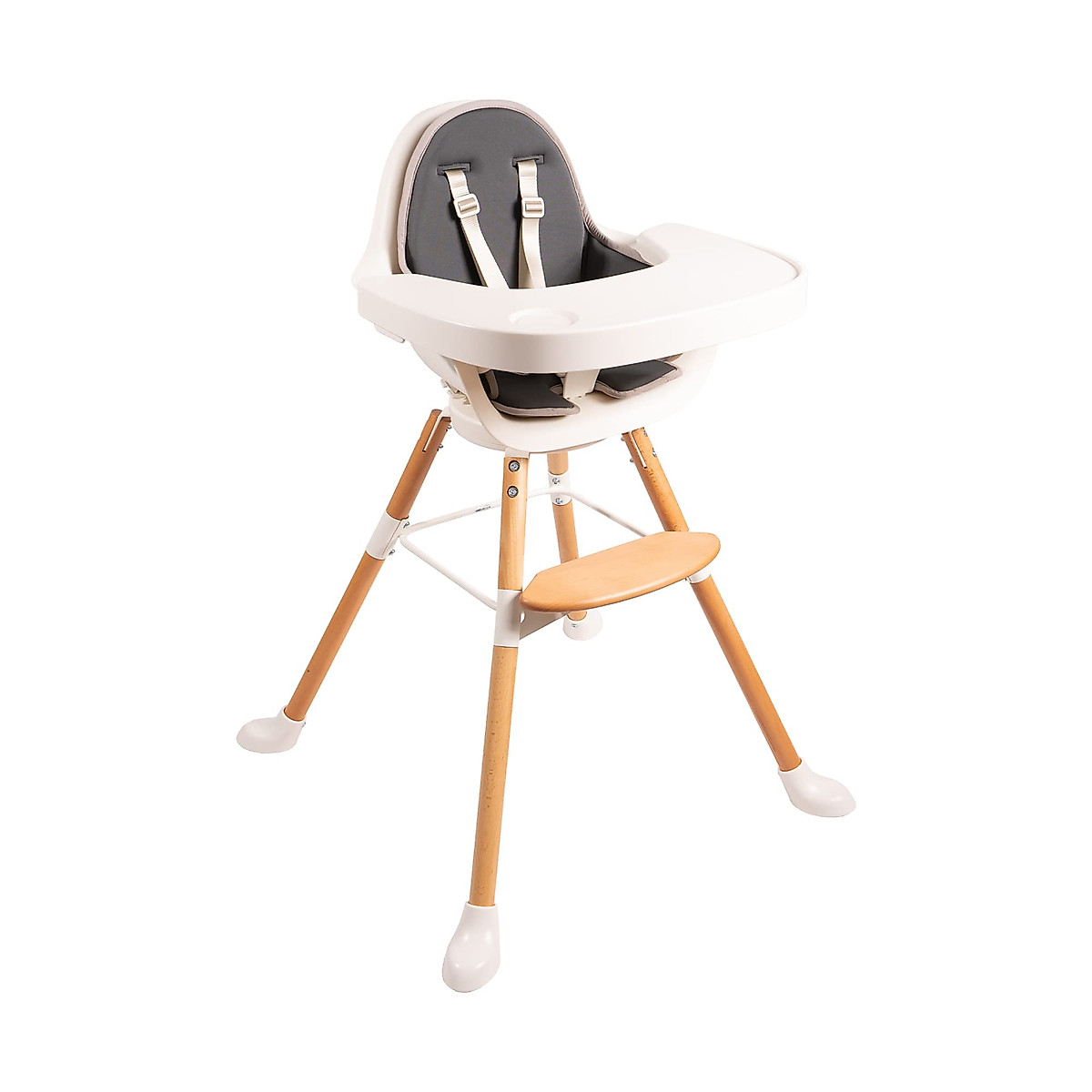 Childhome Evolu One.80° High Chair Seat Cushion, Compatible with Childhome Evolu One.80° high Chair, Soft Padded Seat Cushion, Machine Washable, High Chair Sold Separately, Dark Grey