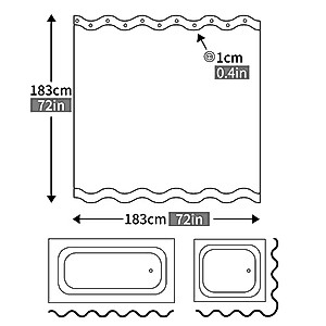 SUMGAR Christmas Shower Curtain for Bathroom Tree Holiday Fabric Cloth Winter Funny Dog Red Truck Shower Curtains Set with Hooks 72 x 72 inch