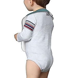 Zoczos Personalized Baby Bib Custom Your Image Text Design Newborn Bib Gift for Unisex 6-24 Months