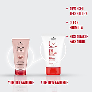 Schwarzkopf BC BONACURE Peptide Repair Rescue Sealed Ends, 2.5-Ounce, Packaging May Vary