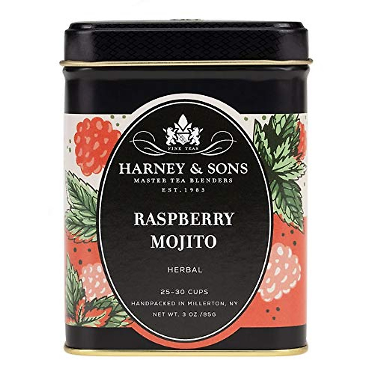 Raspberry Mojito, Loose Leaf Tea, 3 ounce tin