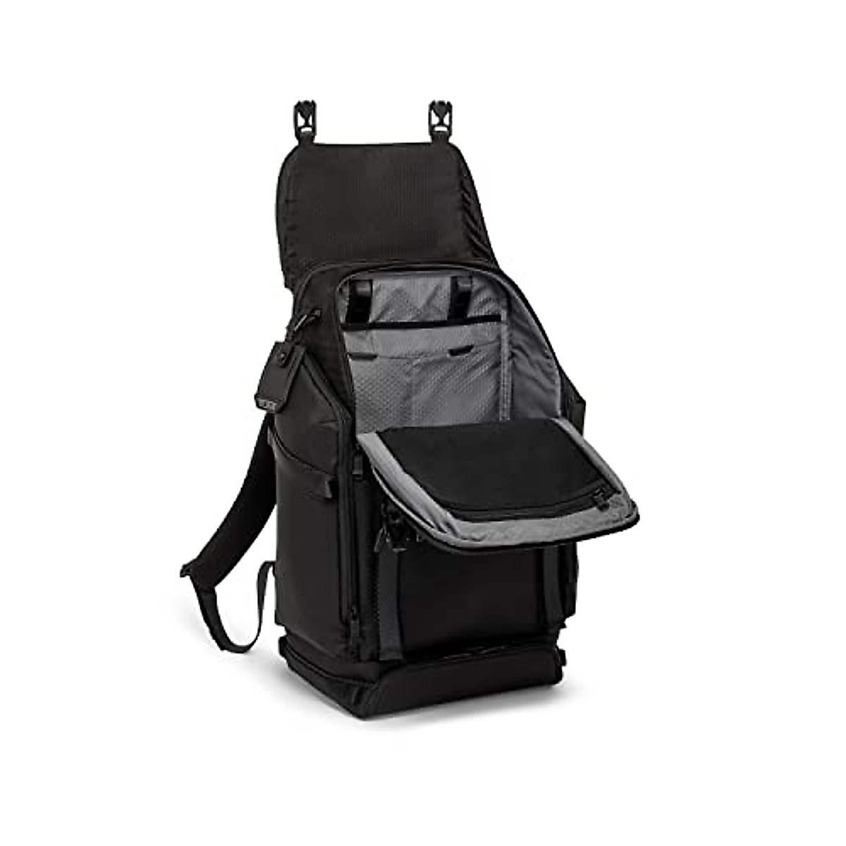 TUMI Alpha Bravo Expedition Flap Backpack - Black
