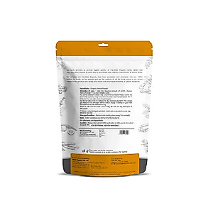 Just Jaivik Henna Powder (Lawsonia Inermis) for Hair - 100% Natural, USDA Certified Organic by OneCert Asia, No Chemicals or Additives, 227 Gms / 0.5 LB/ 8 Oz