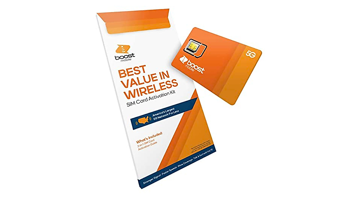 Boost Mobile SIM Card Kit - Activate Your Phone Today
