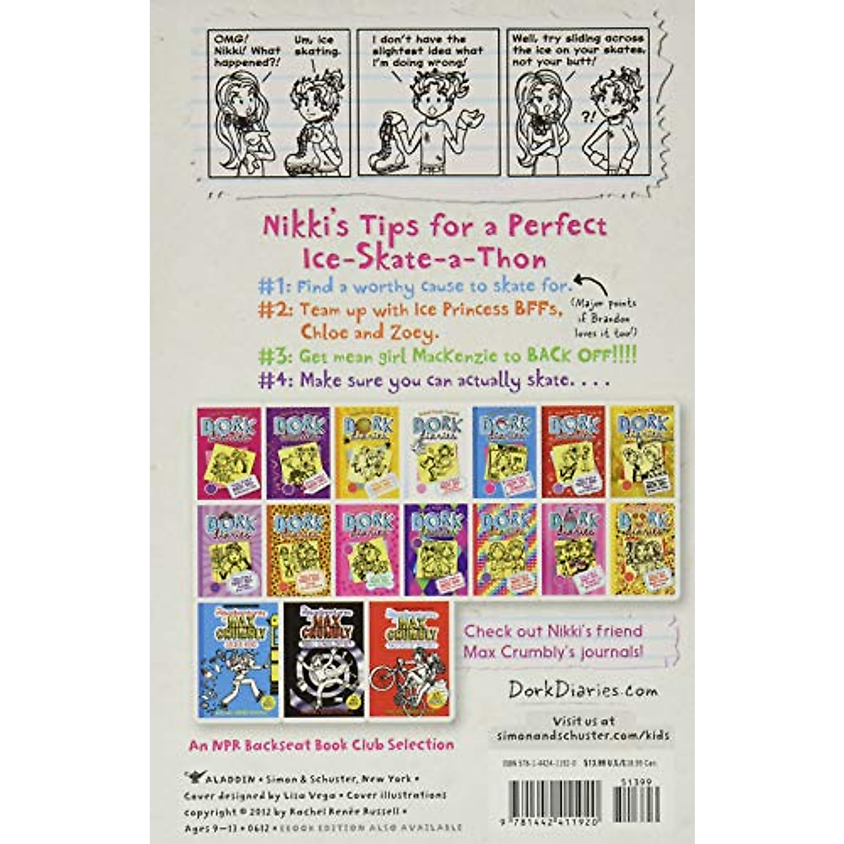 Tales from a Not-So-Graceful Ice Princess (Dork Diaries, No. 4)