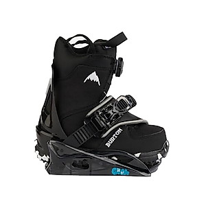 Burton Grom Snowboard Bindings, Black, M