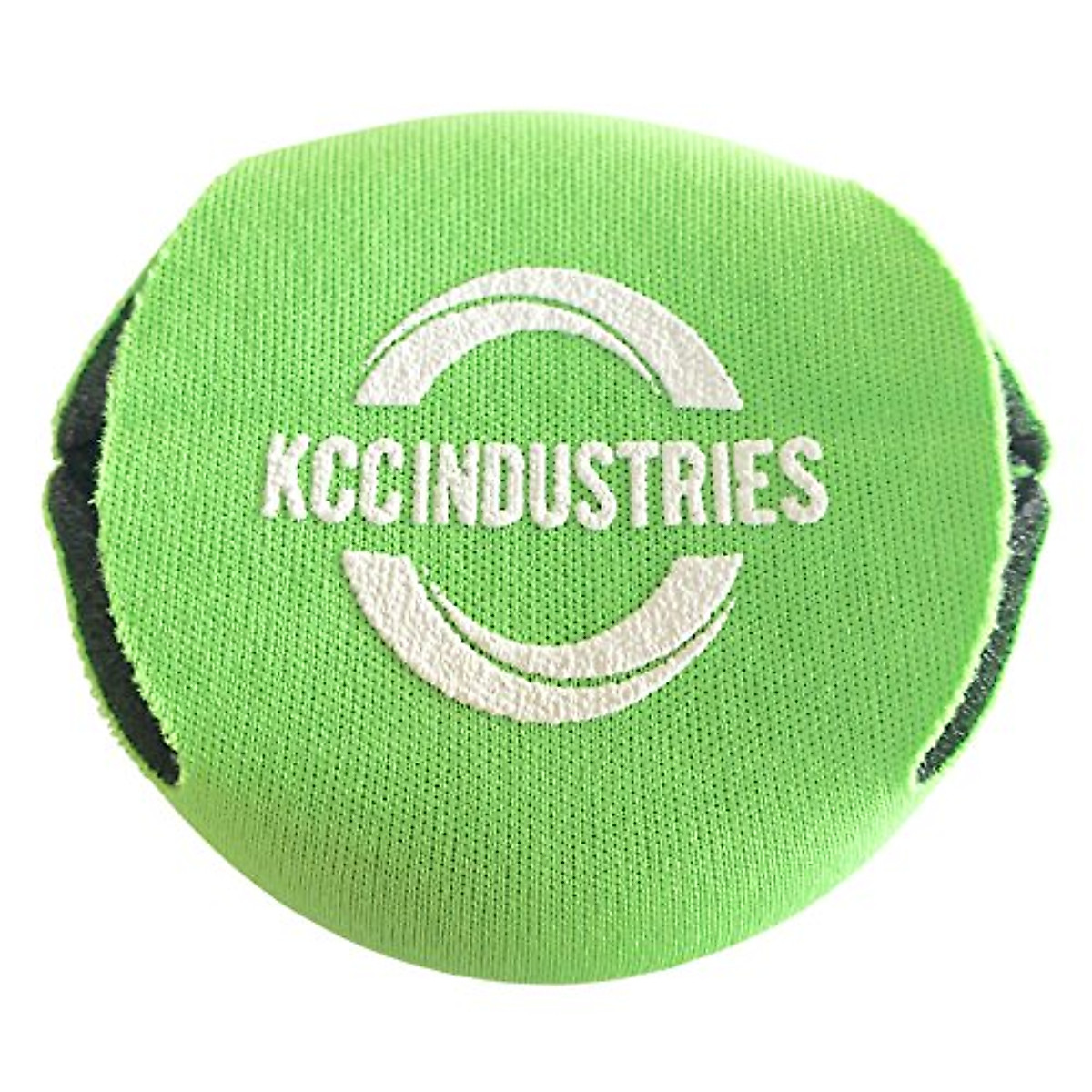 KCC Industries 8 oz. Mini Beer & Soda Slim Can Sleeves - Set of 2 Fun Size Coolies (Lime Green)