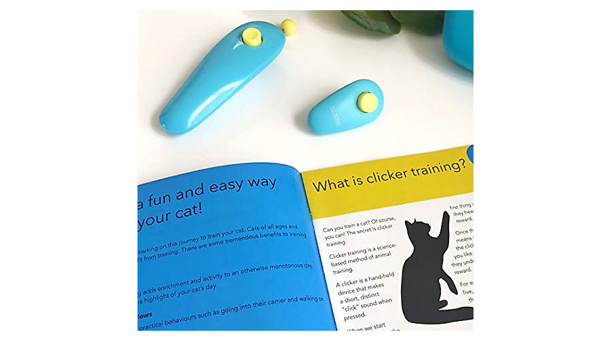 CAT SCHOOL Clicker Training Kit for Cats - Train with Ease