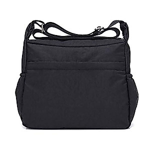 MINTEGRA Crossbody Bag for Women Nylon Waterproof Shoulder Purse Messenger Bag Lightweight Pocketbooks