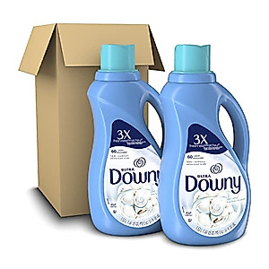 Downy Ultra Laundry Fabric Softener Liquid, Cool Cotton Scent, Two 51 Fl Oz Bottles, 120 Total Loads