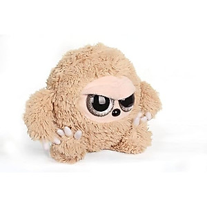 Grumpy Baby Sloth - Adorable Super Soft Plush Stuffed Animal Toy Doll (Glitter Eyes) - Large 8 Inch - Unique Gift for Kids and Adults