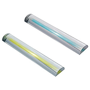 EZ Magnibar Combo Set - 2 Magnifiers, 1 with Yellow and 1 Aqua Tracker Line - 6 inches