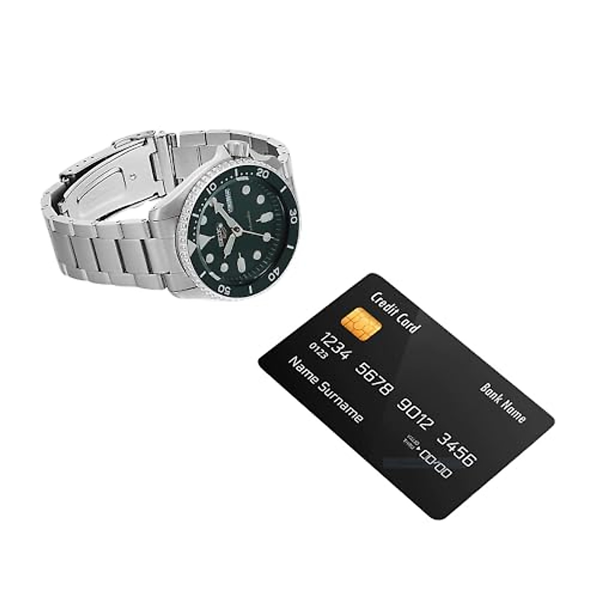 Seiko Men's Analog SRPD63K1, Silver, SPORTS