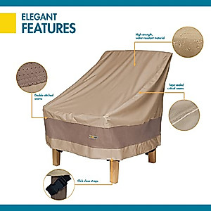 Duck Covers Elegant Waterproof 32 Inch W Patio Chair Cover