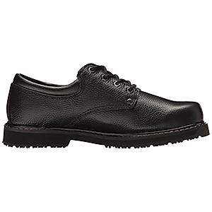 Dr. Scholl's Shoes Men's Harrington II Work Shoe, Black, 10.5 US