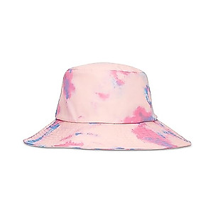 Karl Lagerfeld Paris Women's Protective Casual Bucket Hat, Pink Multi