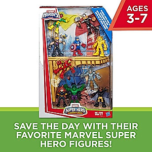 Playskool Heroes Marvel Super Hero Adventures Ultimate Super Hero Set, 10 figures, Ages 3-7 (Amazon Exclusive)