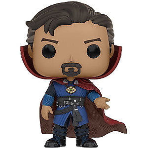 POP Marvel: Doctor Strange - Dr. Strange Funko Pop! Vinyl Figure (Bundled with Compatible Pop Box Protector Case), Multicolor, 3.75 inches