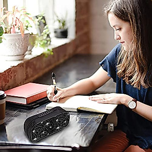 Large pencil case,Spiders on Webs Black pencil bag stationery bag portable large storage bag pencil box pencil holder