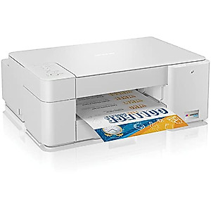 Brother MFC-J1205W INKvestment-Tank Wireless Multi-Function Color Inkjet Printer with Up to 1-Year in Box,white