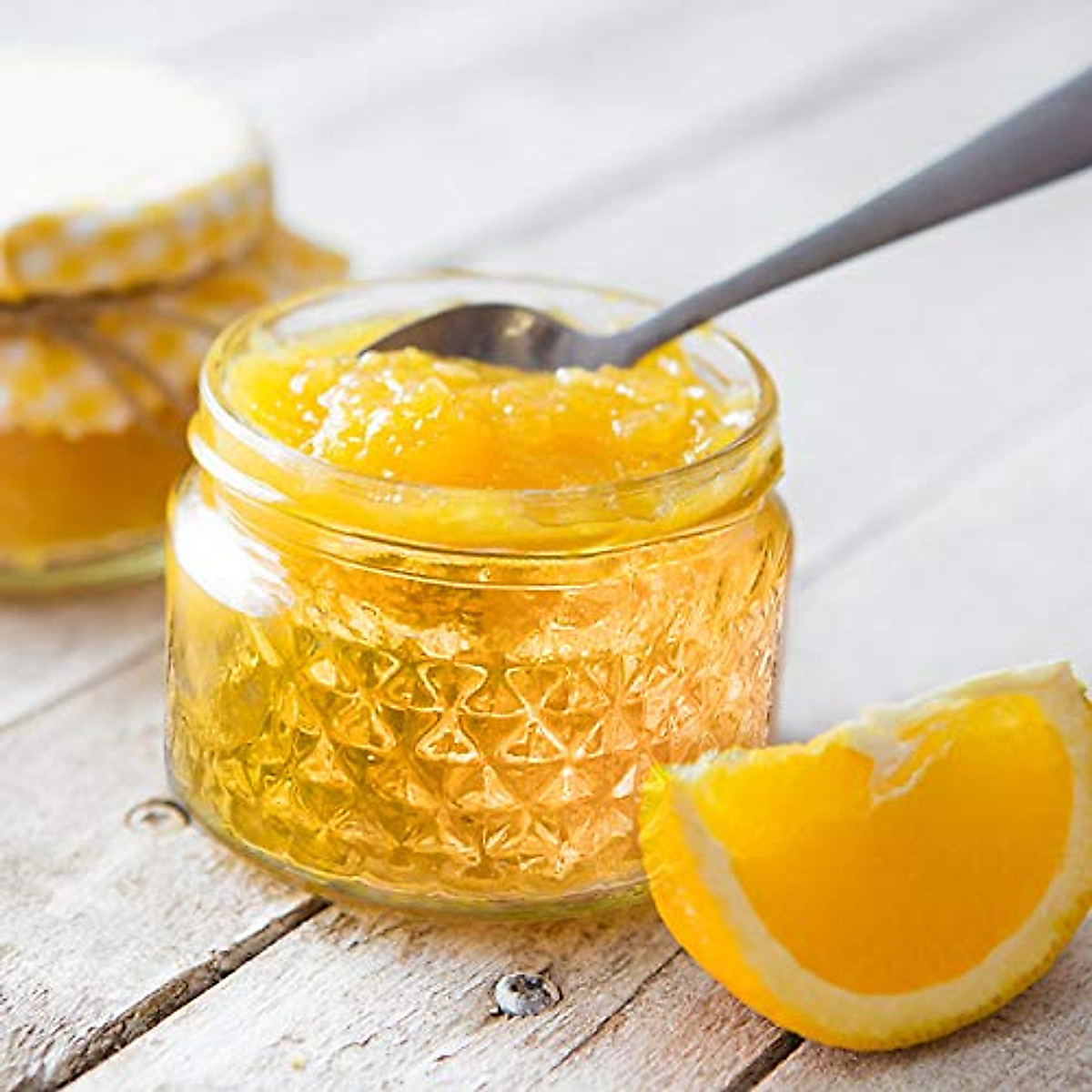 SPANLA Small Mason Jars with Lids, 40 PACK Canning Jars 4 oz Mini mason jars with Lids and Bands 4 oz Glass Jars Ideal for Jelly Jam, Honey, Wedding Favors, DIY Spice Jars