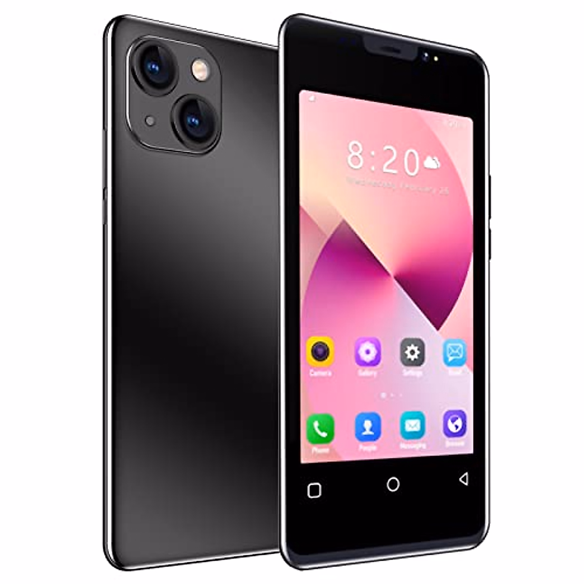 Zunate I13 PRO Unlocked Smartphone, 128G Dual Cards Dual Standby 3G Mobile Phone, QHD Screen Cell Phone for Android 6.0, Spare Handset