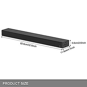 ABRAMTEK E800 Projector Speaker, Ultra-Low Latency, Black