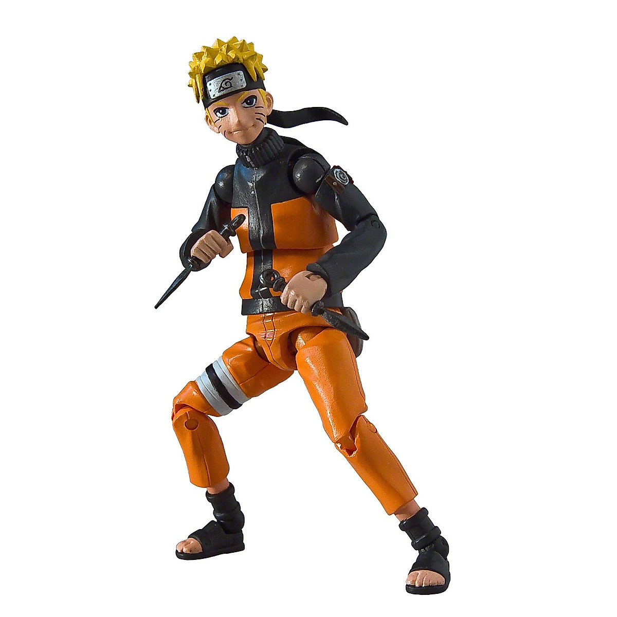 Toynami Naruto Shippuden 4-Inch Poseable Action Figure Series 1 Naruto Action Figure