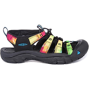 KEEN Women's Newport H2 Closed Toe Water Sandals, Original Tie Dye, 7