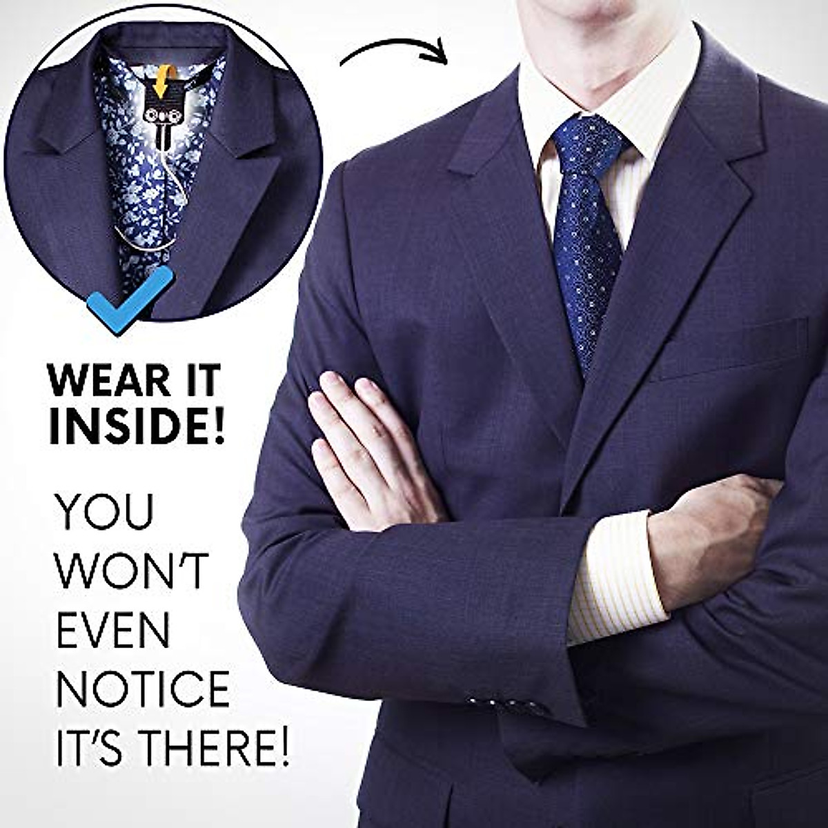 HANGAROO Travel Hangers - Portable Hangers for Clothes That Easily Attach to Clothing Labels - Patented, Lightweight, Pocket-Size Design - Sturdy and Compact Traveling Hangers (4-Pack)