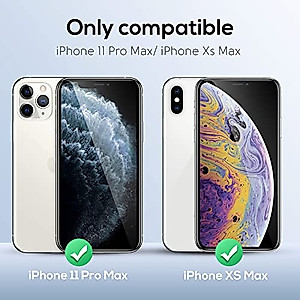 KKM [3 Pack] Screen Protector Compatible for iPhone 11 Pro Max/iPhone XS Max 6.5-inch, HD Tempered Glass Screen Protector, Easy Installation, Anti Scratch, Work with Most Case