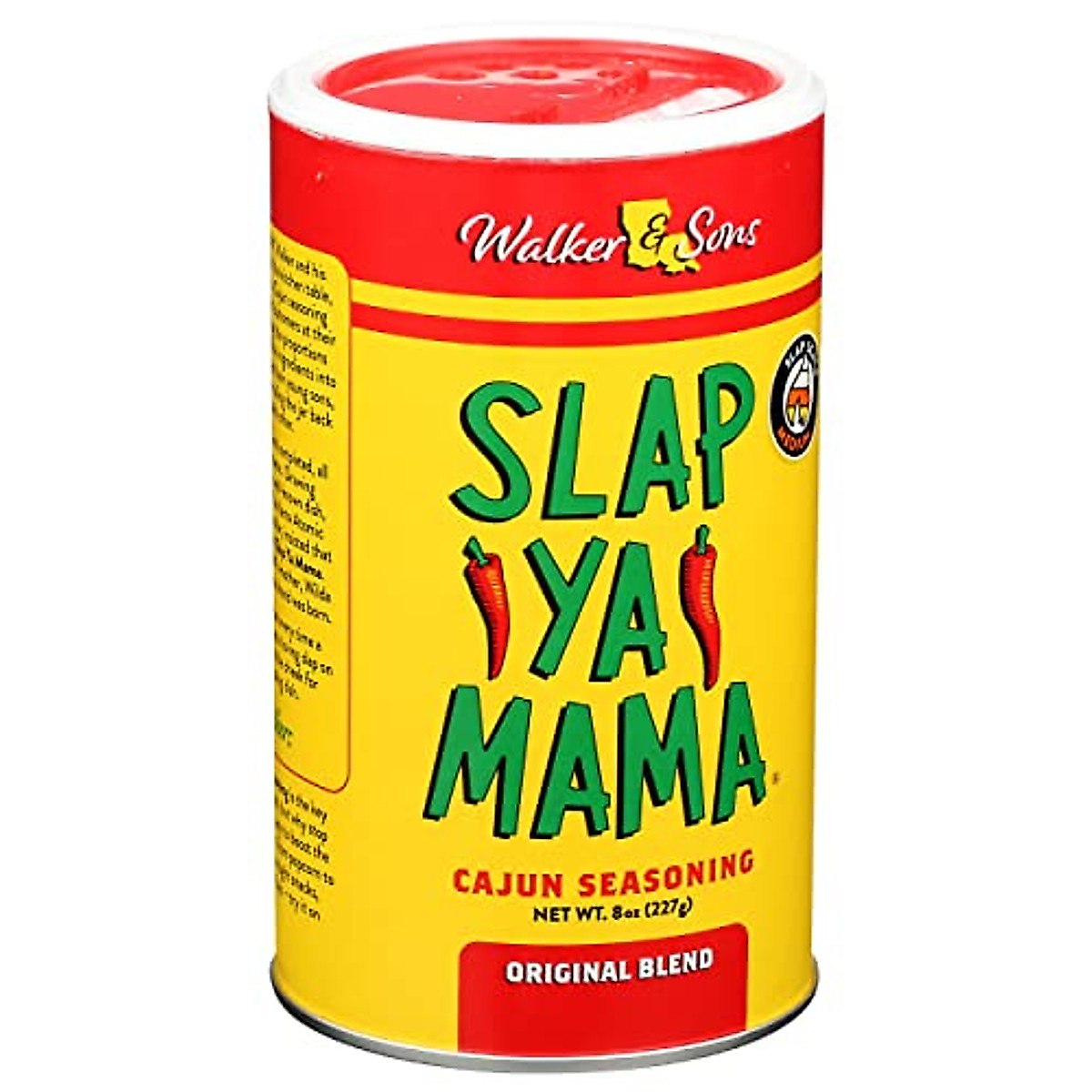 Walker & Sons Slap Ya Mama, Cajun Seasoning, 8 Oz Can